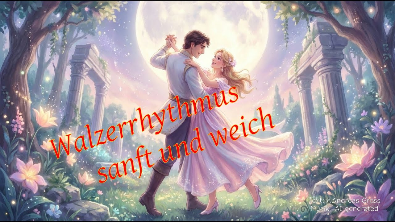 Walzerrhythmus sanft und weich, gefühlvolle Liebeserklärung im Rhythmus ...