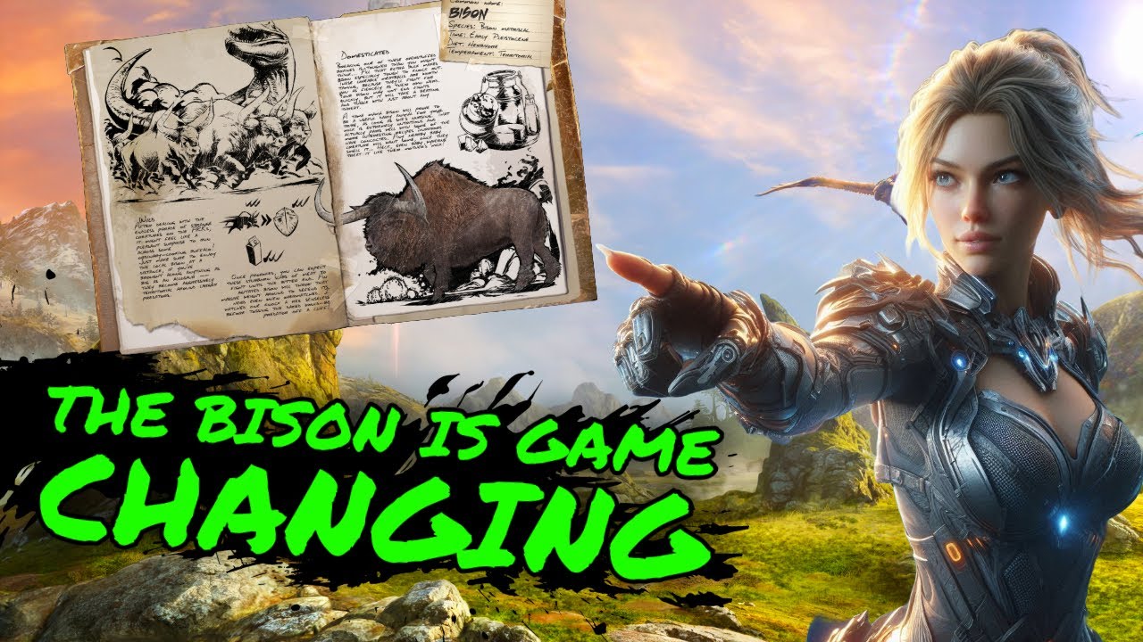 Bison UPDATE in Ark Survival Ascended Will MAKE or BREAK ASA!!! - YouTube
