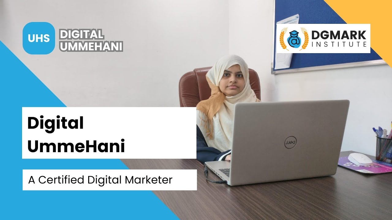 Digital UmmeHani Sayed | Certified Digital Marketer | Student DGmark Institute - YouTube