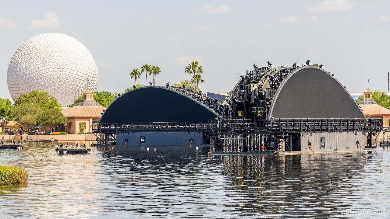 Harmonious barge lighting hardware test - YouTube