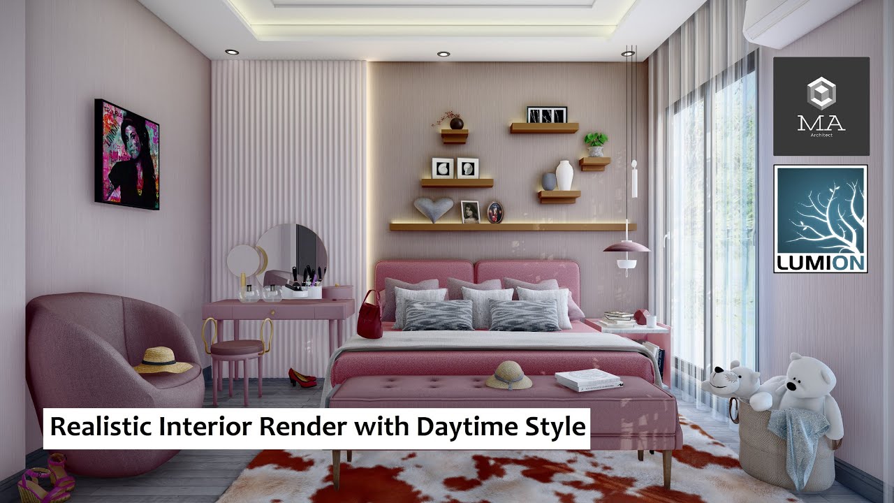 Lumion Tutorial for Realistic Interior Render with Daytime Style - YouTube