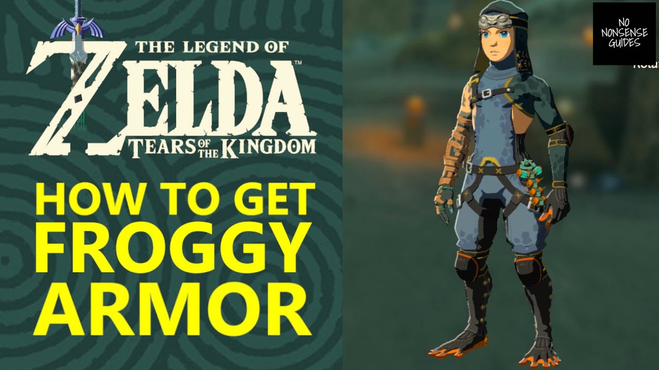 Froggy Armor Set in Zelda Tears of Kingdom - How to Get Anti-Slipping ...