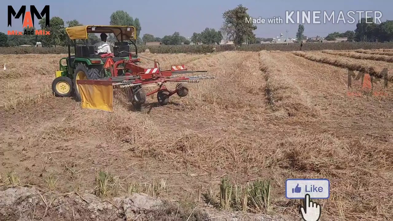 New Holland rotary Rake , MACHINE - YouTube