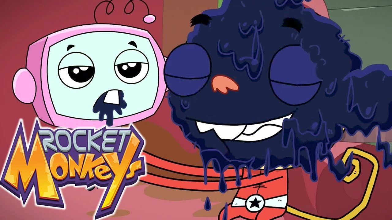 Rocket Monkeys | OKAY BABY YAY | Funny Cartoons | Cartoons For Kids ...