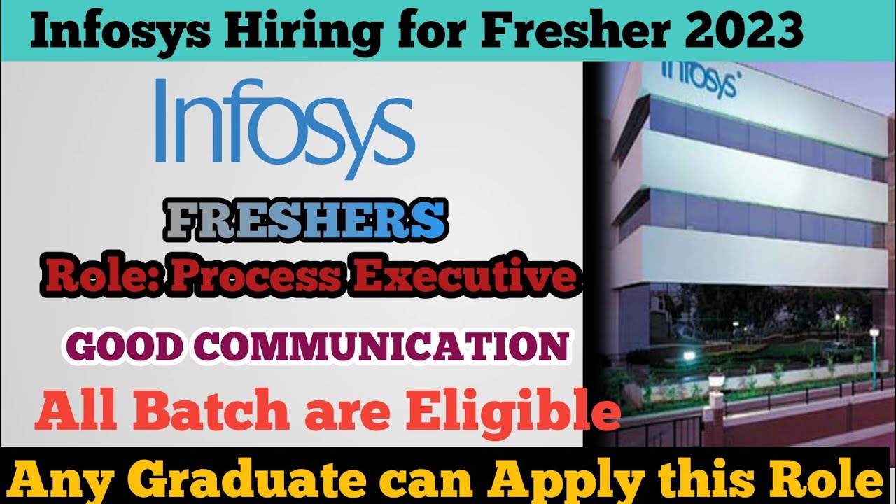 Infosys Hiring for Fresher 2023| Infosys Recruitment 2023| Hiring for Fresher| Infosys Job 2023 ...