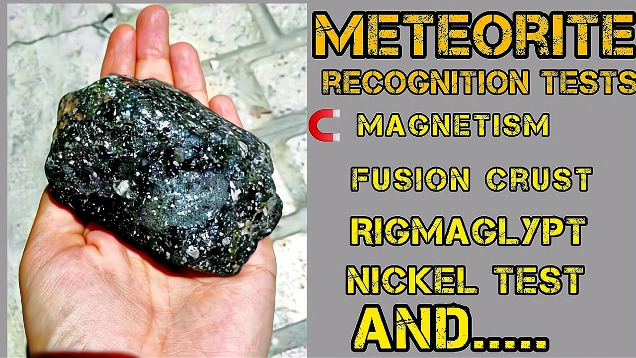 what's Meteorite important tests to identify Meteorites #meteorite ...