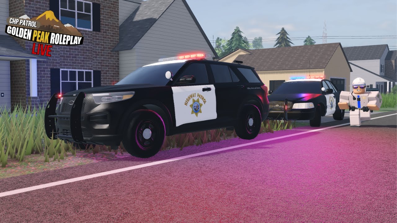 Busy Session as CHP!! l CHP patrolling LIVE | ERLC | Golden peak ...