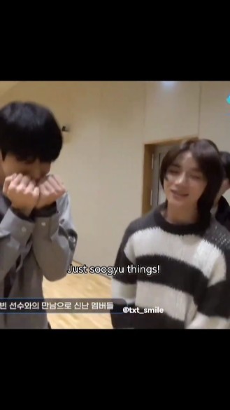 Soogyu things so random🗿 #txt #funny #yeonjun #taehyun #beomgyu #soobin #hueningkai #moa #soogyu ...