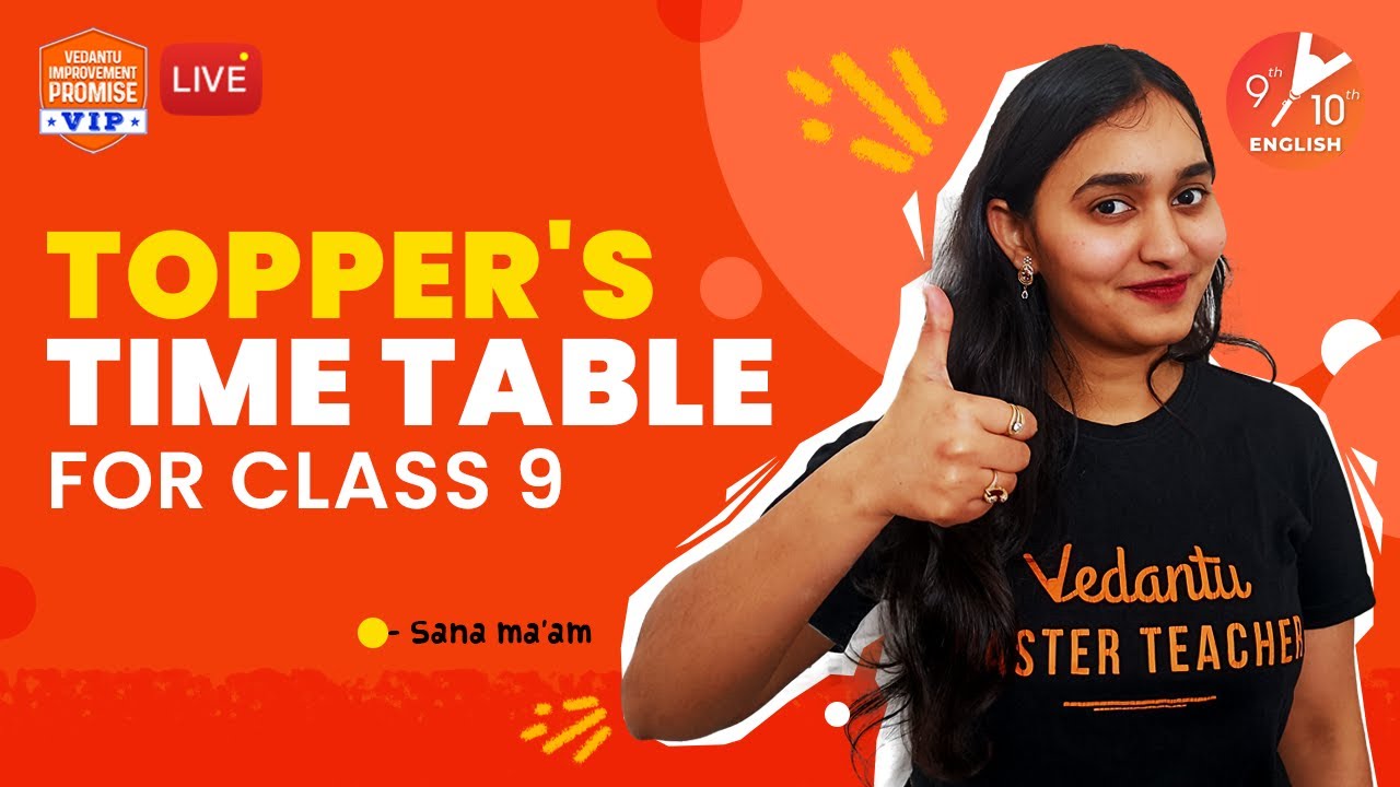 Best Time Table For Class 9 Students Toppers Time Table By Sana Mam best-time-table-for-class-9-students-toppers-time-table-by-sana-mam