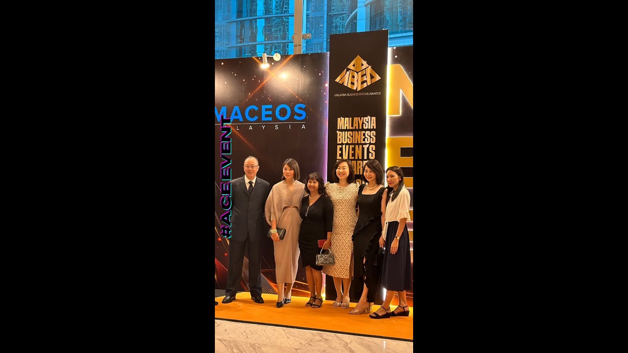 MACEOS Malaysia Business Events Award Night (MBEA) 2023 - YouTube