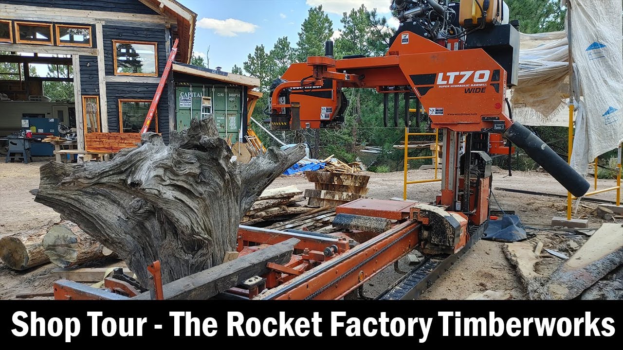 Shop Tour - The Rocket Factory Timberworks - YouTube