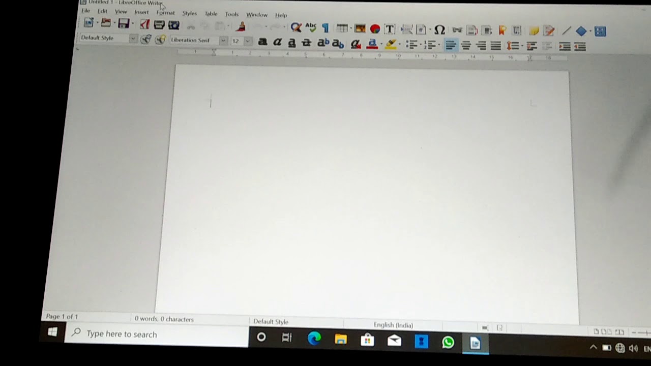 Introduction of Libreoffice Writer - YouTube