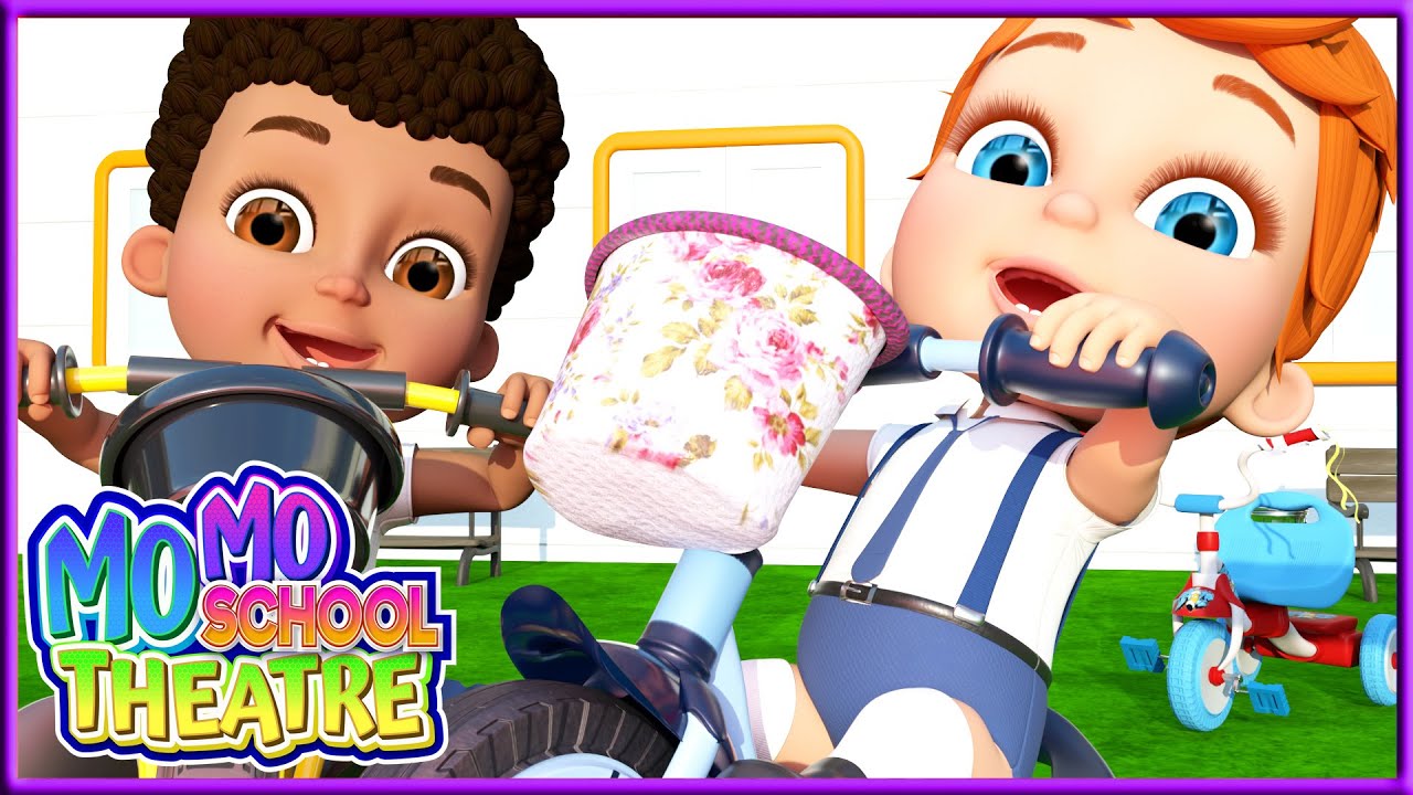 Let's Ride a Bike - Nursery Rhymes and Children`s Songs - Momo School ...