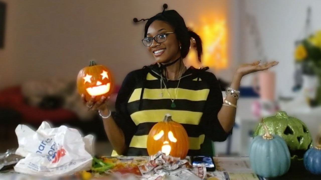 Kyah's Pumpkin Carving Full Stream! - YouTube