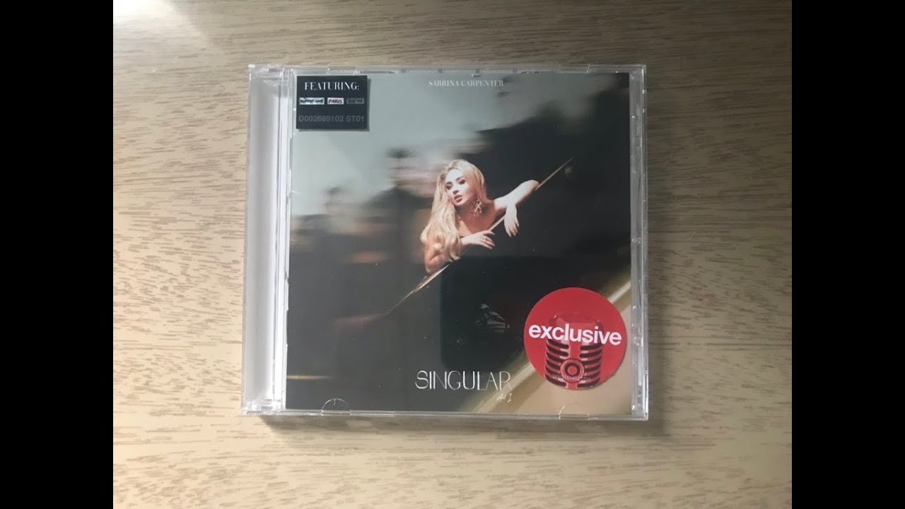 Sabrina Carpenter - Singular Act l Album Unboxing - Target Exclusive ...