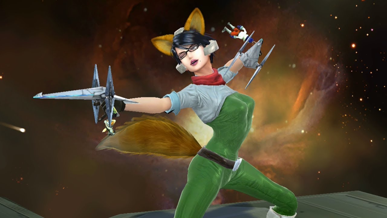 STAR MERCENARY BAYONETTA IN SMASH 4! (Super Smash Bros. Wii U Mod ...