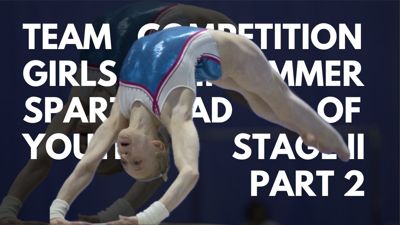 Girls. 2nd Stage of the Student Spartakiad in Artistic Gymnastics ...