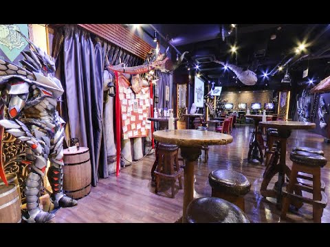 Hunter's Bar- Monster Hunter Concept Cafe - YouTube