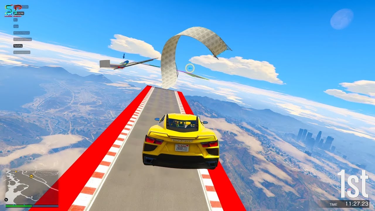 "🔥 Extreme GTA V Car Stunt Race & Parkour Madness LIVE! 🚗💨" Day 34 ...
