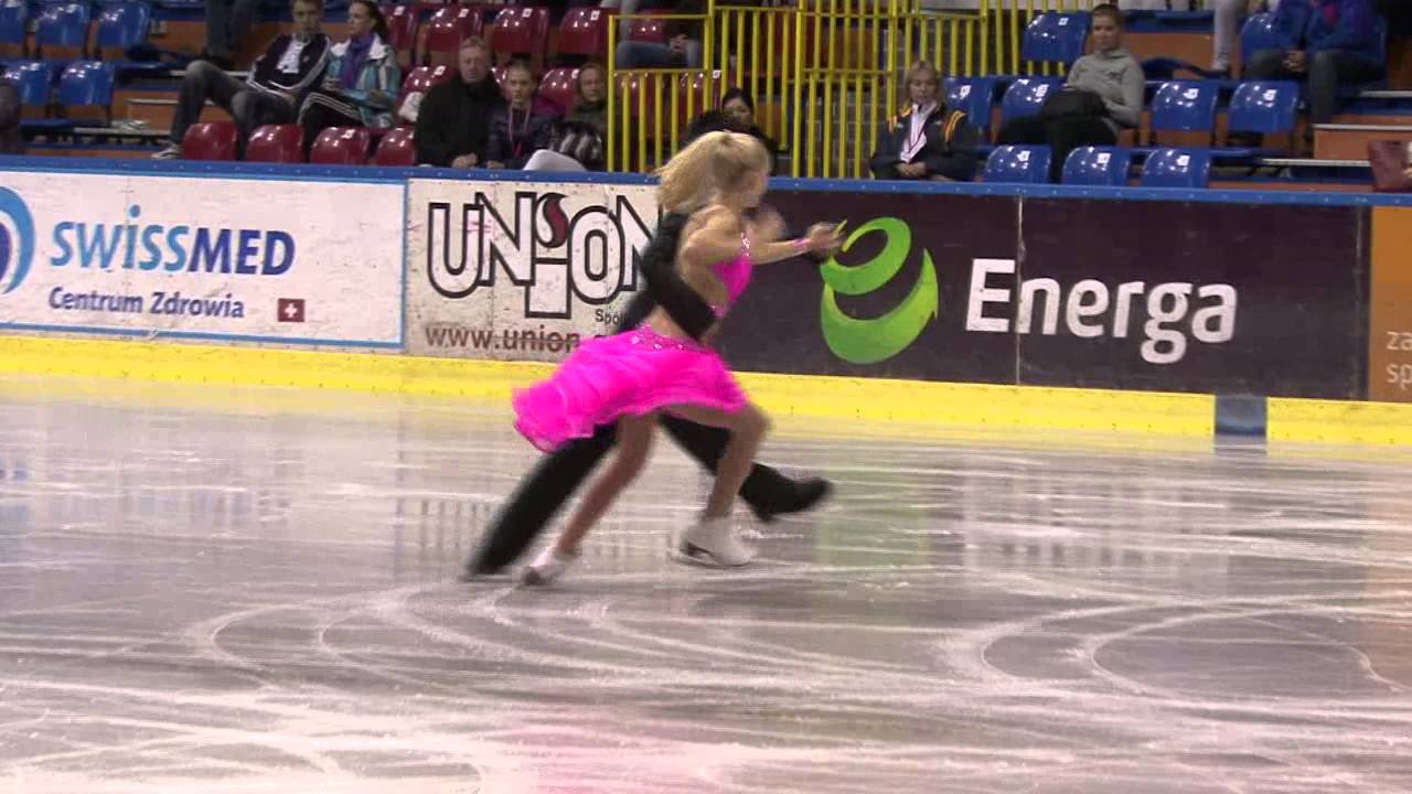 9 Noa BRUSER / Timothy LUM (CAN) - ISU JGP Baltic Cup 2011 Junior Ice ...
