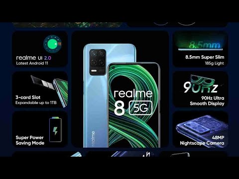 real me 8 5G mobile unboxing || mobile unboxing in telugu || real me 8 ...