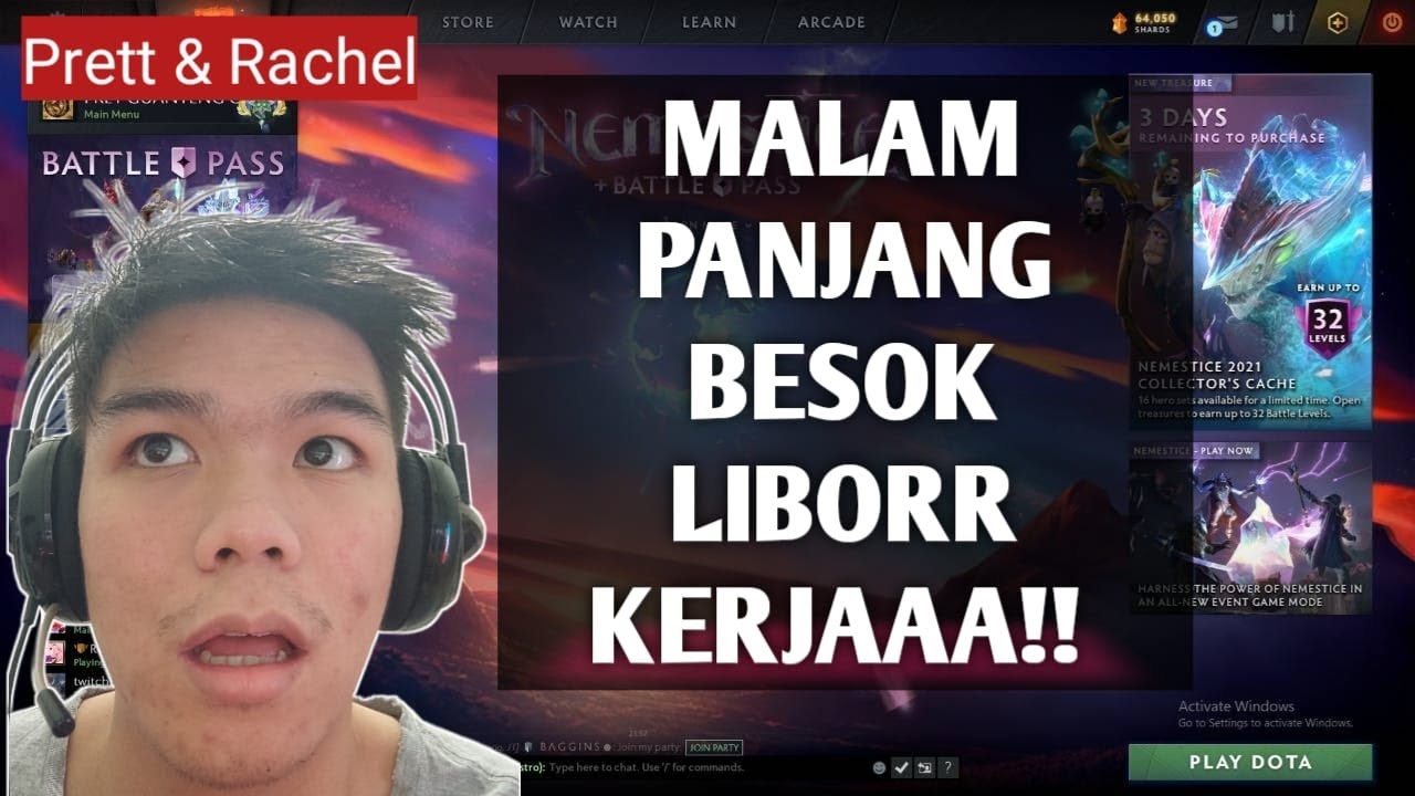 MALMING MEN Apex & DOTA 2 LETS GO! #Slogan nya- TODAYISTHEBESTDAY#dota2 ...