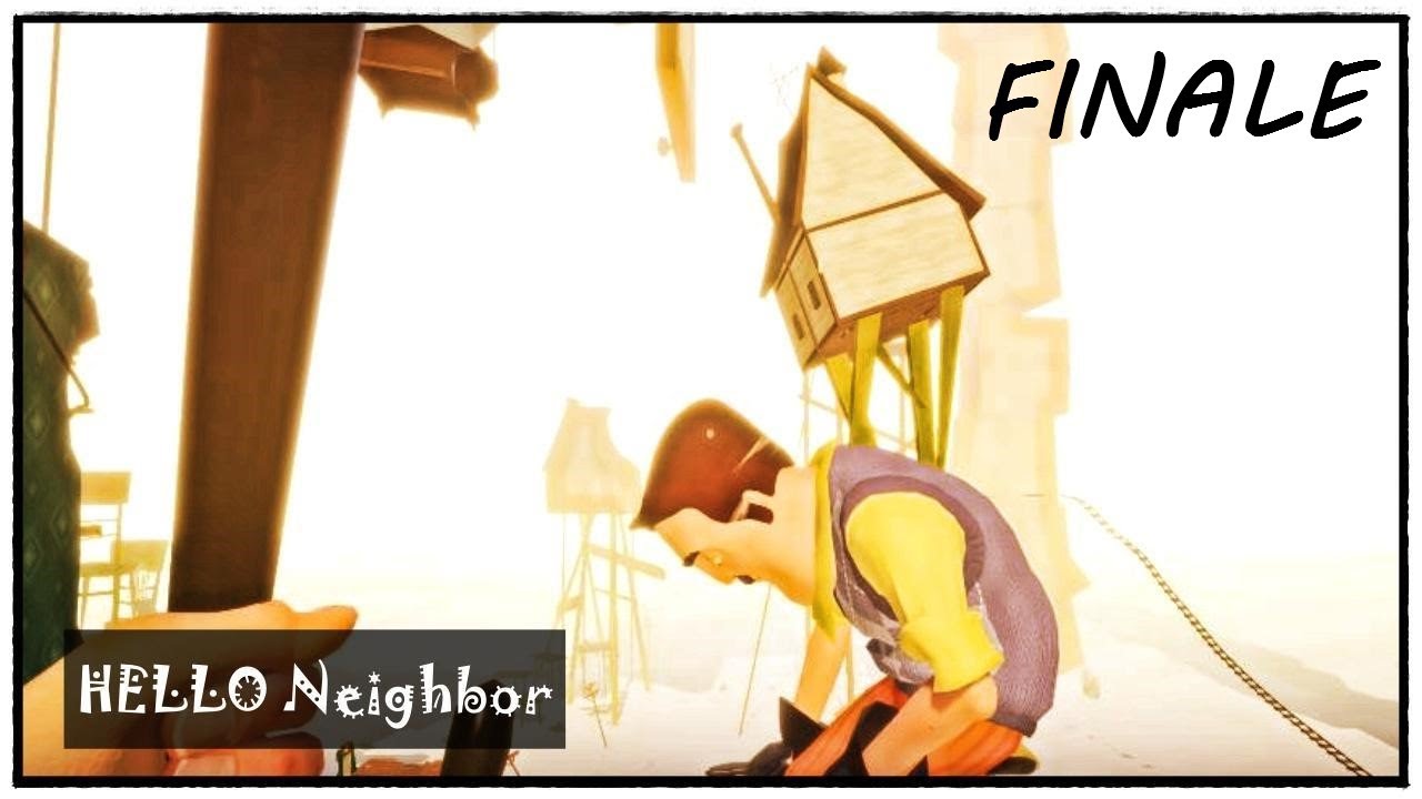 HELLO NEIGHBOR Act 4 Finale Walkthrough & Ending | act 4 guide gameplay ...