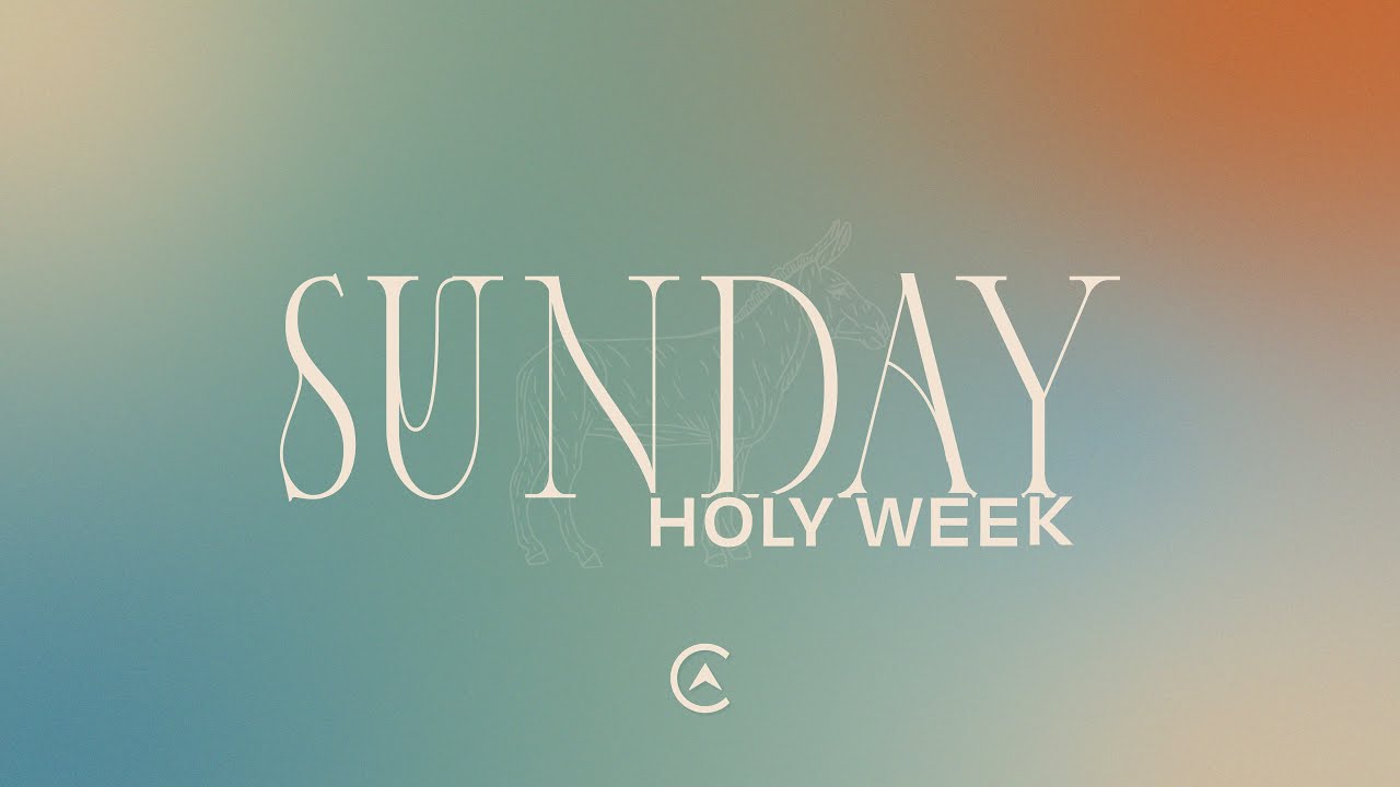 Walking the Journey with Jesus: Sunday | Holy Week Devotional - YouTube