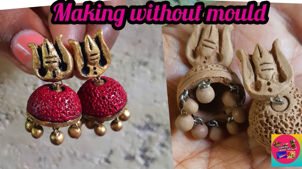 How to make terrocotta jumiki in tamil - YouTube