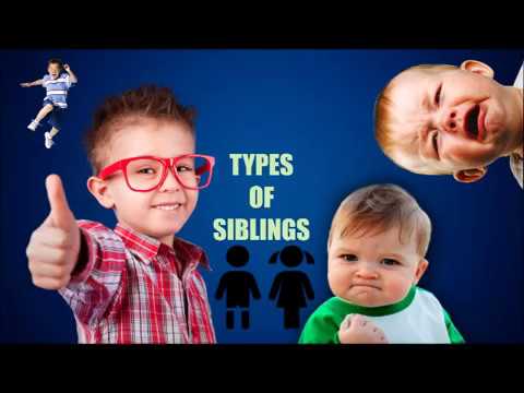 EVERY SIBLING EVER!!! TYPES OF SIBLINGS!!! - YouTube