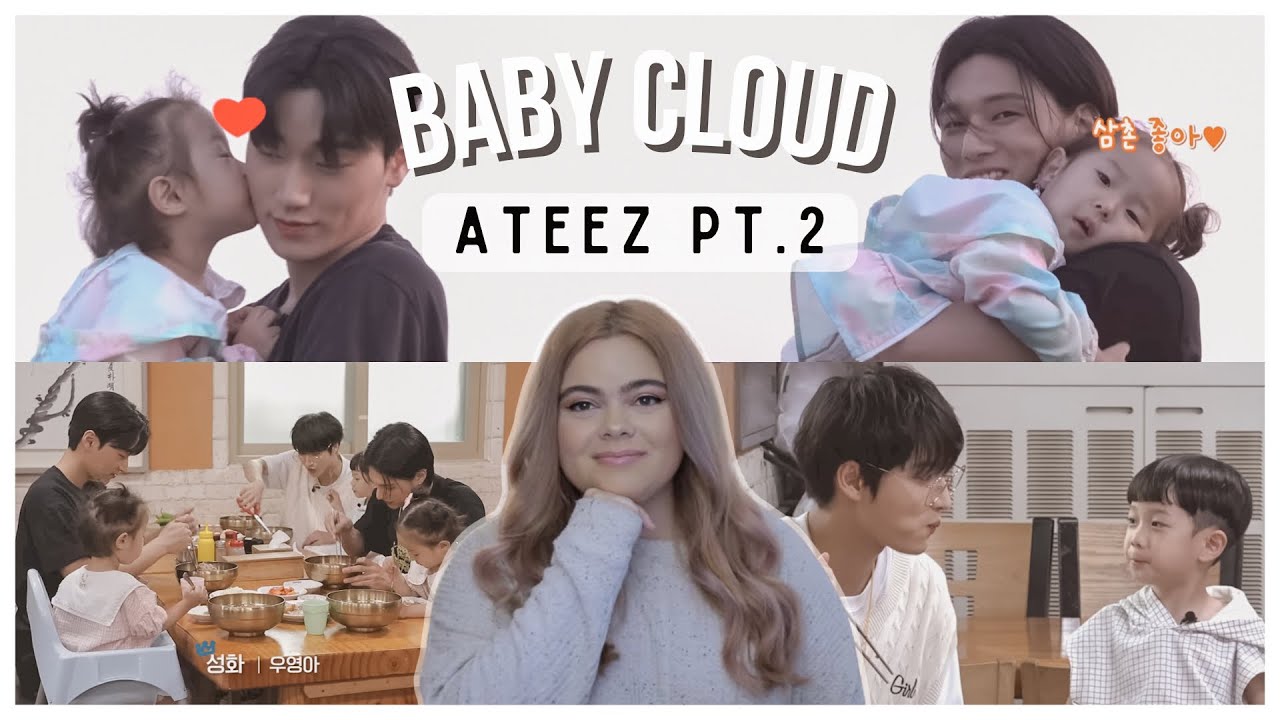 The sweetest | ATEEZ (에이티즈) - Baby Cloud with Seonghwa, Wooyoung & San ...