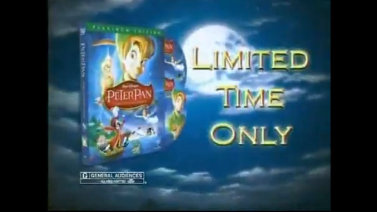"Walt Disney’s Peter Pan": 2-Disc Special Platinum Edition DVD short TV ...