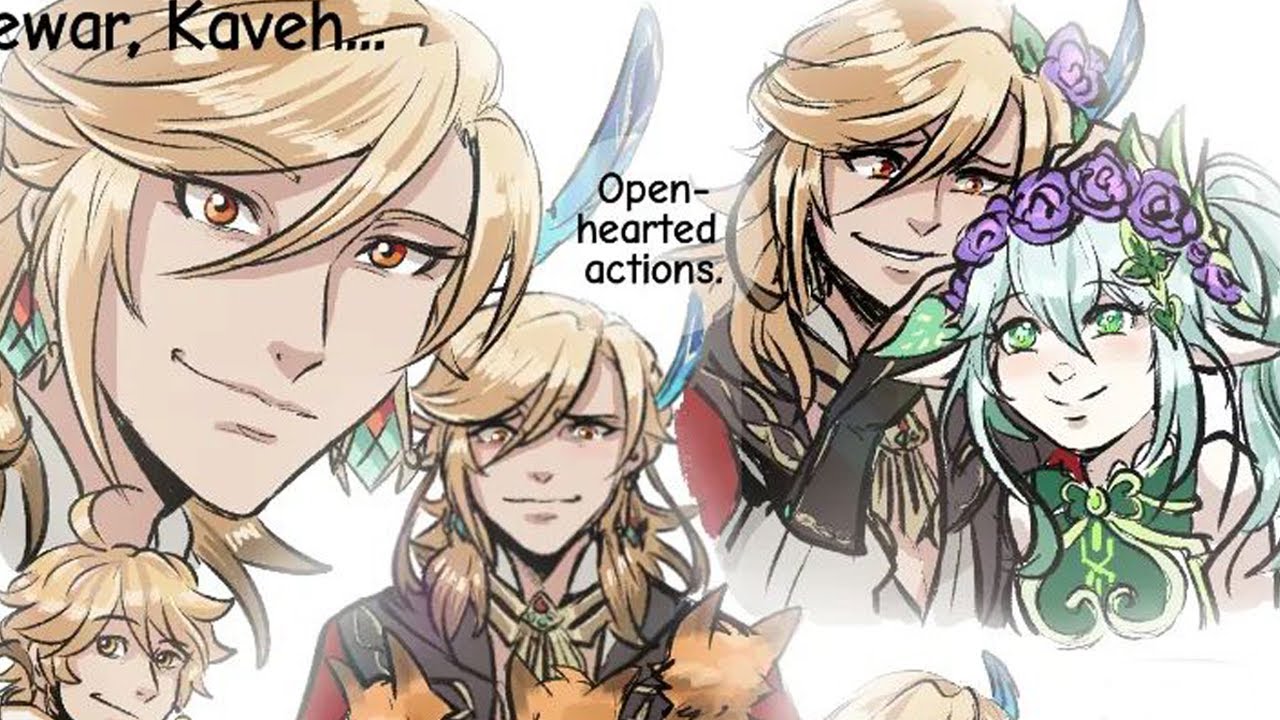 Haikaveh comic p2 | Genshin Impact Comic Dub - YouTube