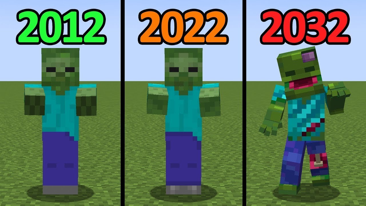 minecraft in 2012 vs 2022 vs 2032 - YouTube