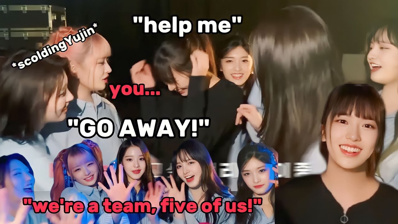 Yujin getting kicked out of the group by her members (IVE OT5? 😭) - YouTube