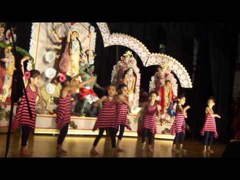Uttaran Durga Puja 2012 Little girls dance.mp4