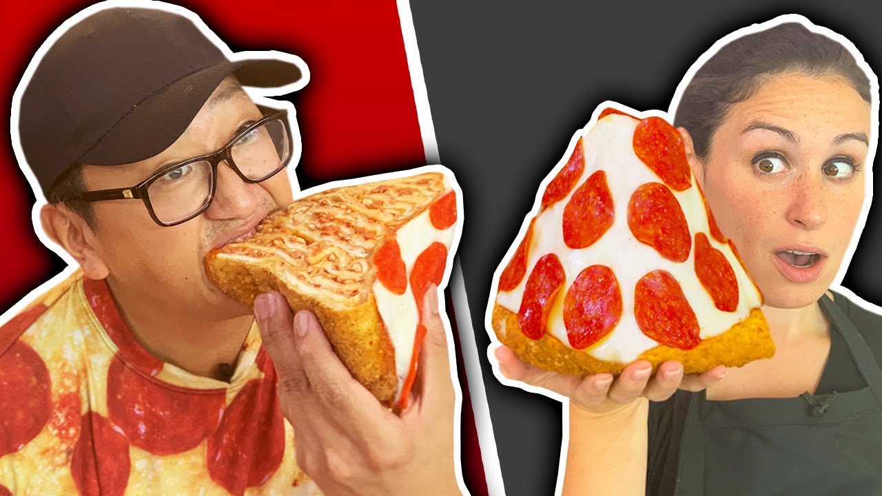 PIZZA 🍕 Pyramid Versus PIZZA 🍕 Pyramid - YouTube