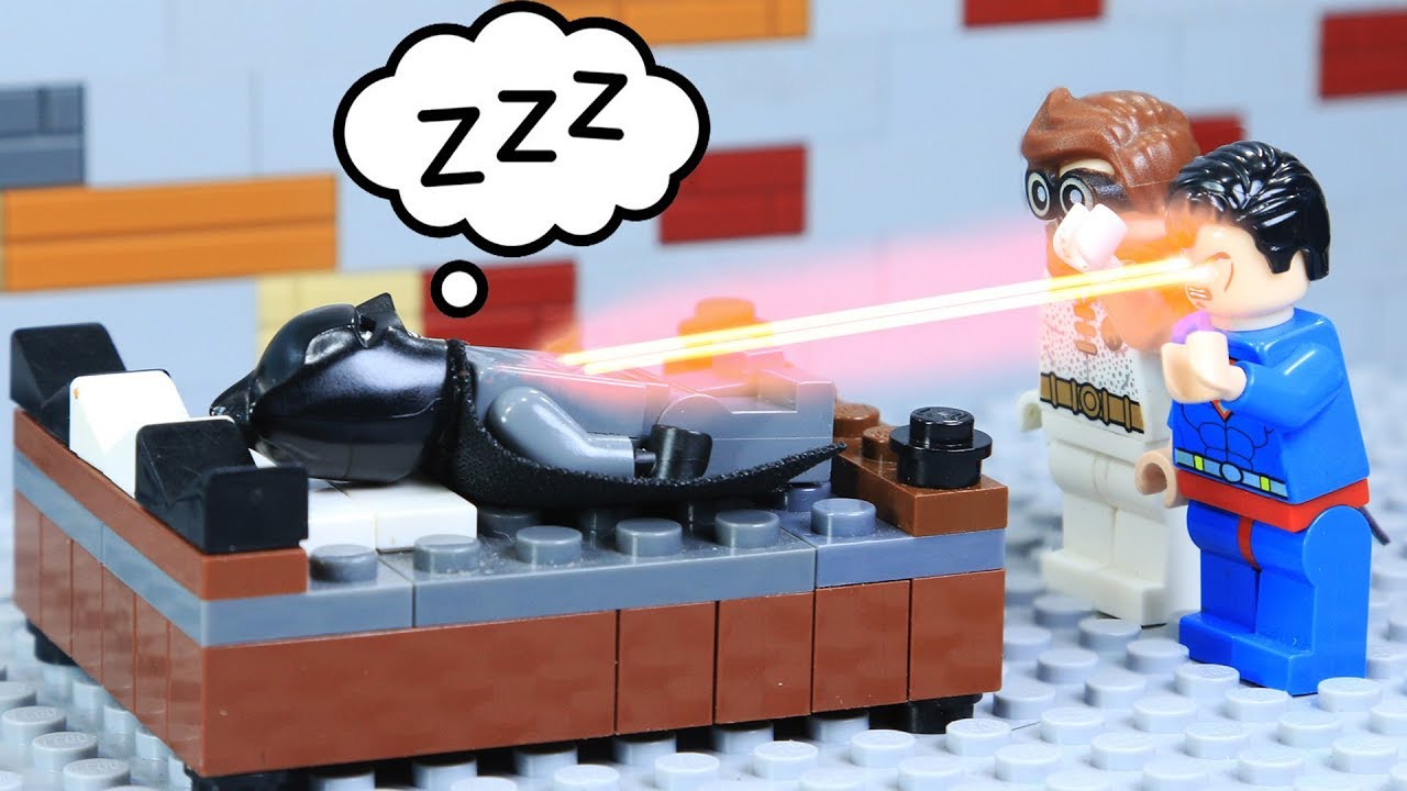 Lego Superhero How To Wake Up Batman - YouTube