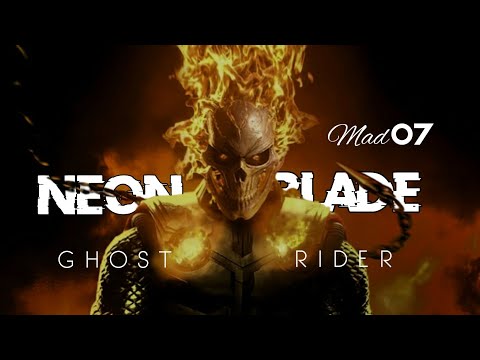 NEON BLADE - GHOST RIDER EDIT /Ghost rider attitu/Ghost rider whatsapp status😈.#shorts