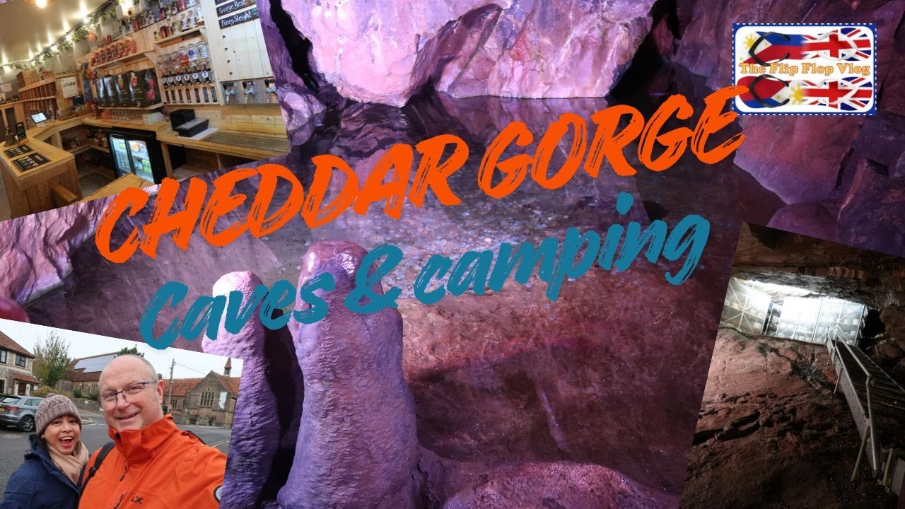 Cheddar Gorge camping and visit to the caves! - YouTube