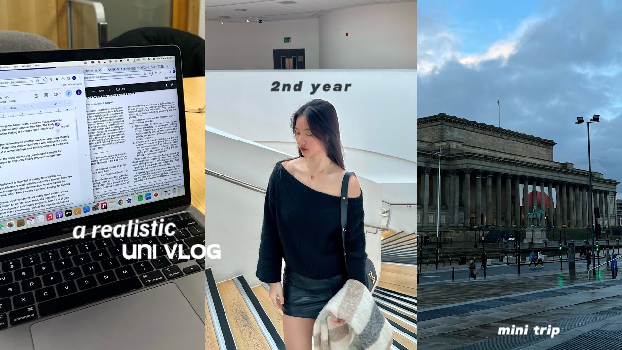 uni diaries: a realistic reading week, mini trip, food, clubbing & more ...