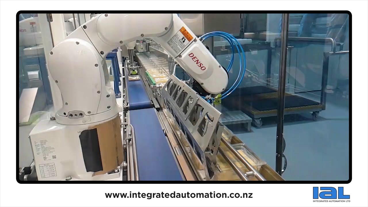 CSL Tray Packer | Integrated Automation Ltd - YouTube