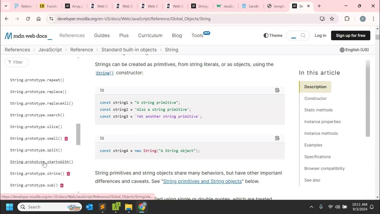 JavaScript Strings - YouTube