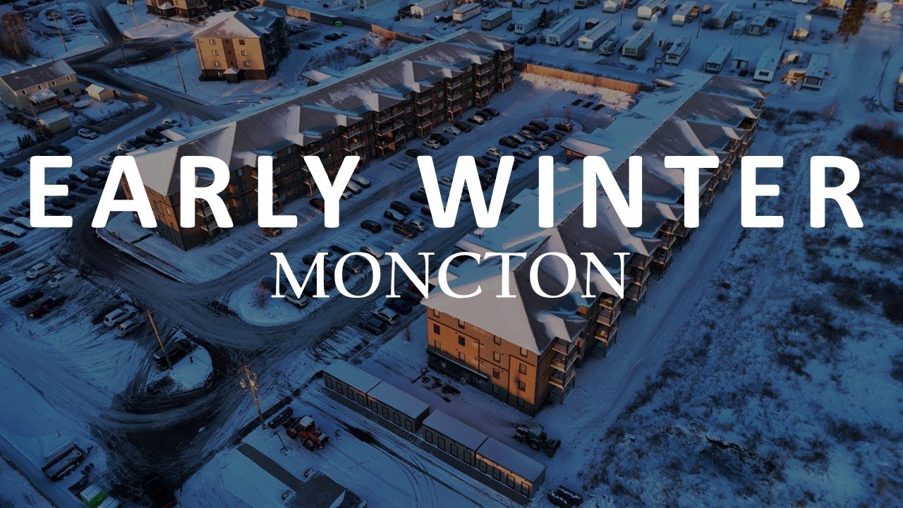 Early Winter | Moncton | 4k Cinematic Drone Film - YouTube