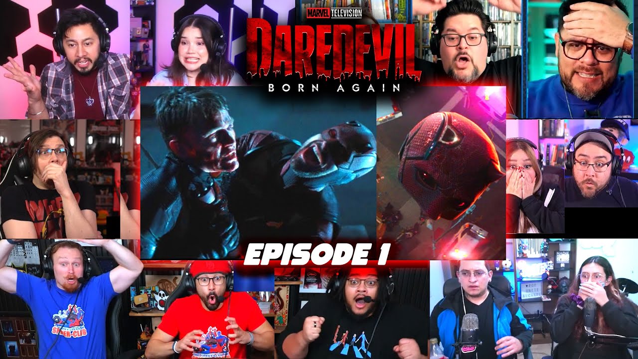 DAREDEVIL Born Again Episode 1 Opening Scene Reaction Mashup - YouTube