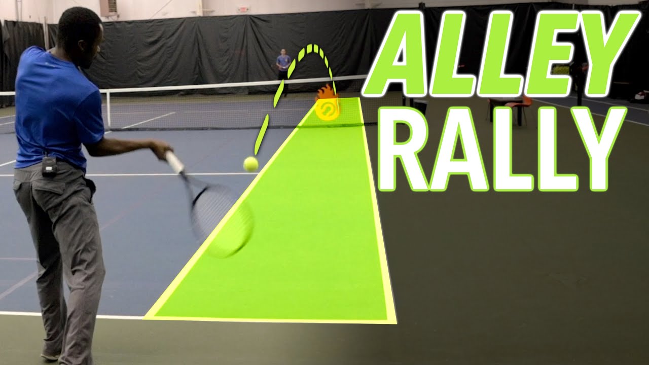 How to Control your Groundstrokes - Alley Rally Drills - YouTube