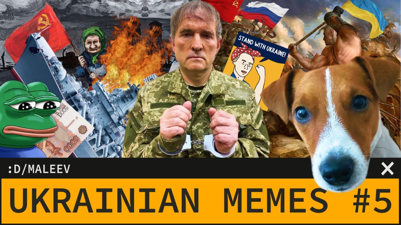 WAR MEMES: Medvedchuk, warship MOSKVA, russian world, russian widows ...