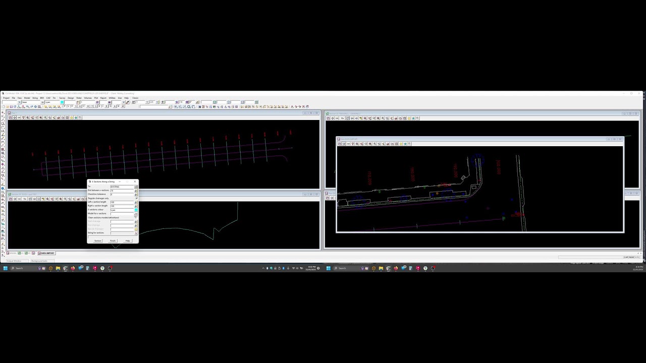 Civil design using AutoCAD and 12D - YouTube
