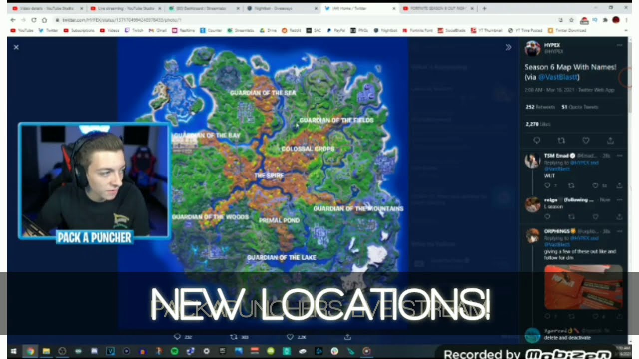 Official Fortnite C2 Season 6 MAP - YouTube