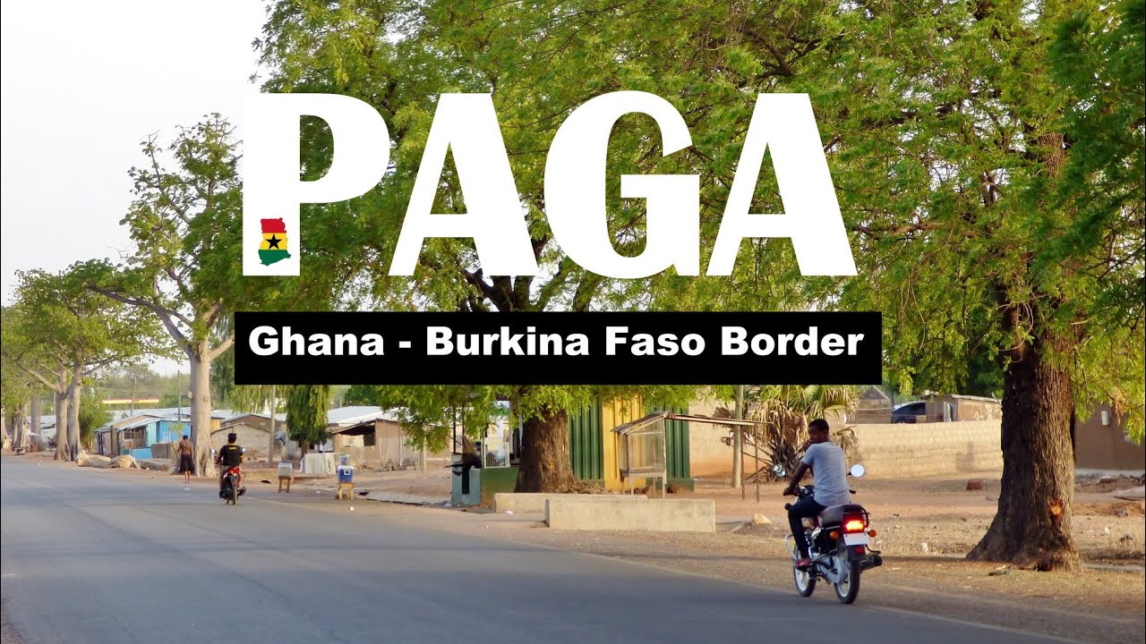 PAGA - The main and busiest border town; and crossing between GHANA 🇬🇭 ...